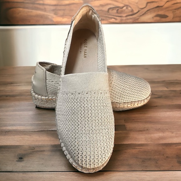 Cole Haan | Shoes | Cole Haan Grand Os Slipon Stretch Espadrilles ...